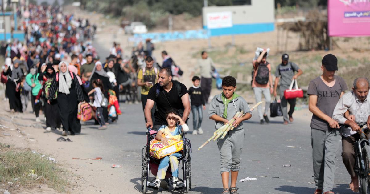 Calls for a mass march in Gaza to reject displacement plans | وكالة سوا ...